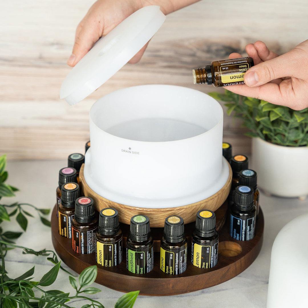 Rotating Essential Oil Diffuser Stand – Oil Life